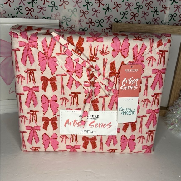 Berkshire | Bedding | Viral Tiktok Pink Bowribbon Twin Sheet Set | Poshmark